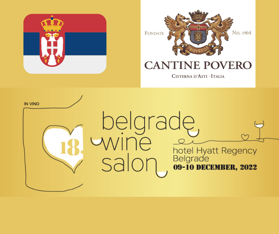 Ci vediamo al Belgrade Wine Salon! - Cantine Povero
